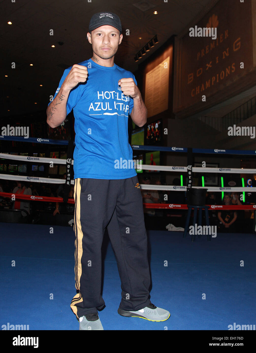 Las Vegas, Nevada, USA. 4th Mar, 2015. 2008 Mexican Olympian boxer ...