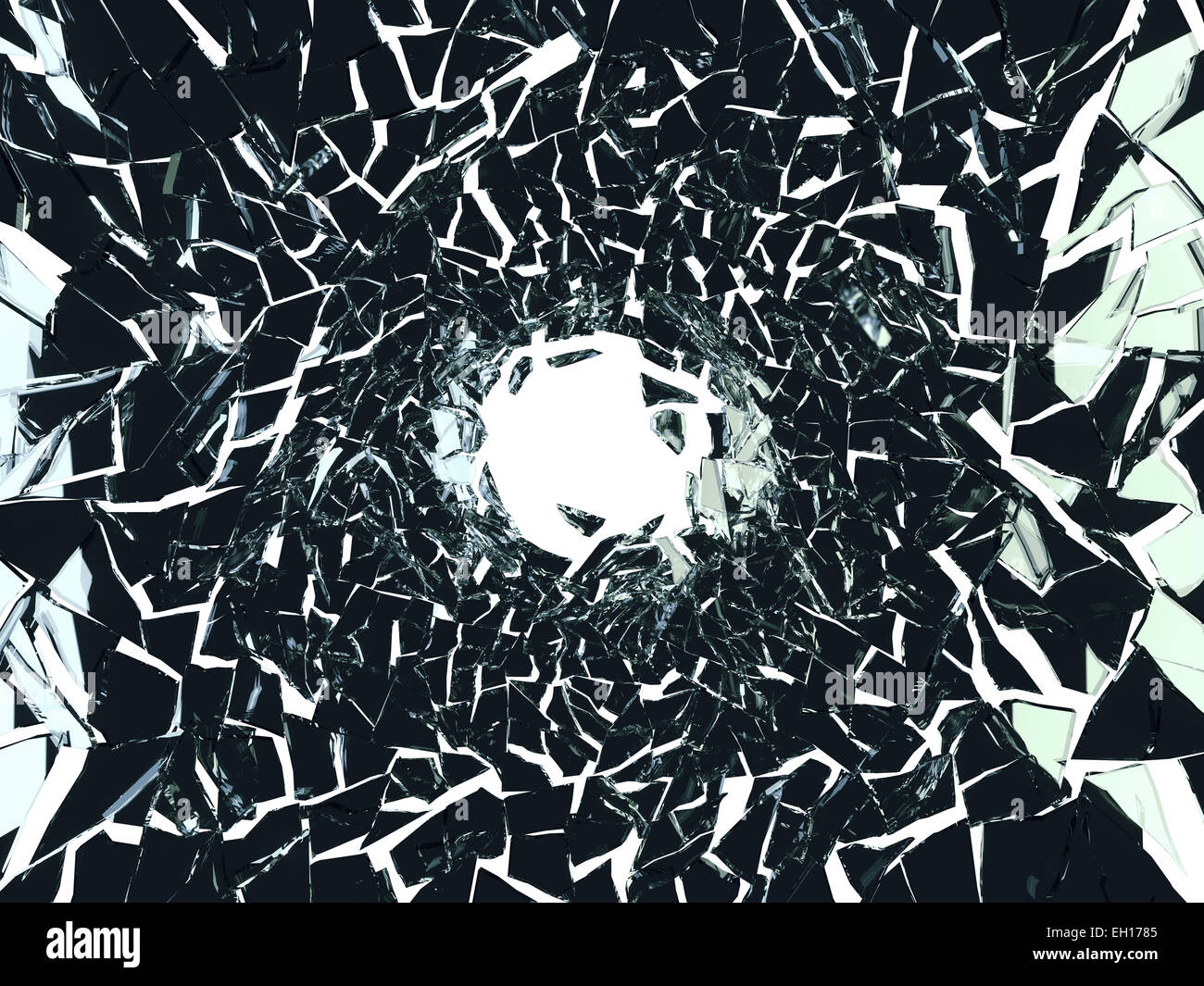 Glass Shattering Texture