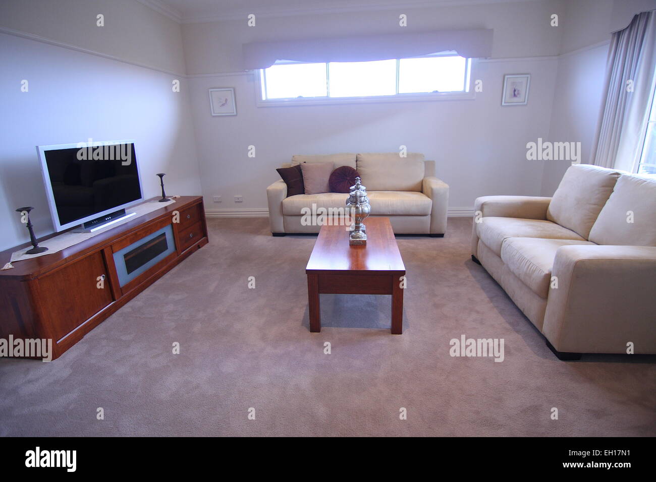 Living room no people hi-res stock photography and images - Alamy