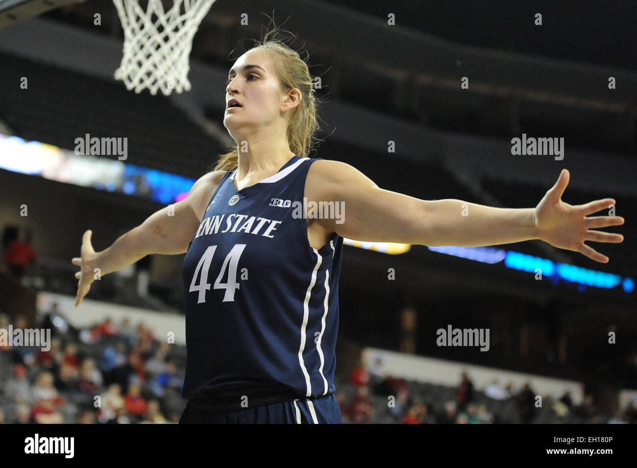 Hoffman Estates, IL, USA. 4th Mar, 2015. Penn State Lady Lions forward ...