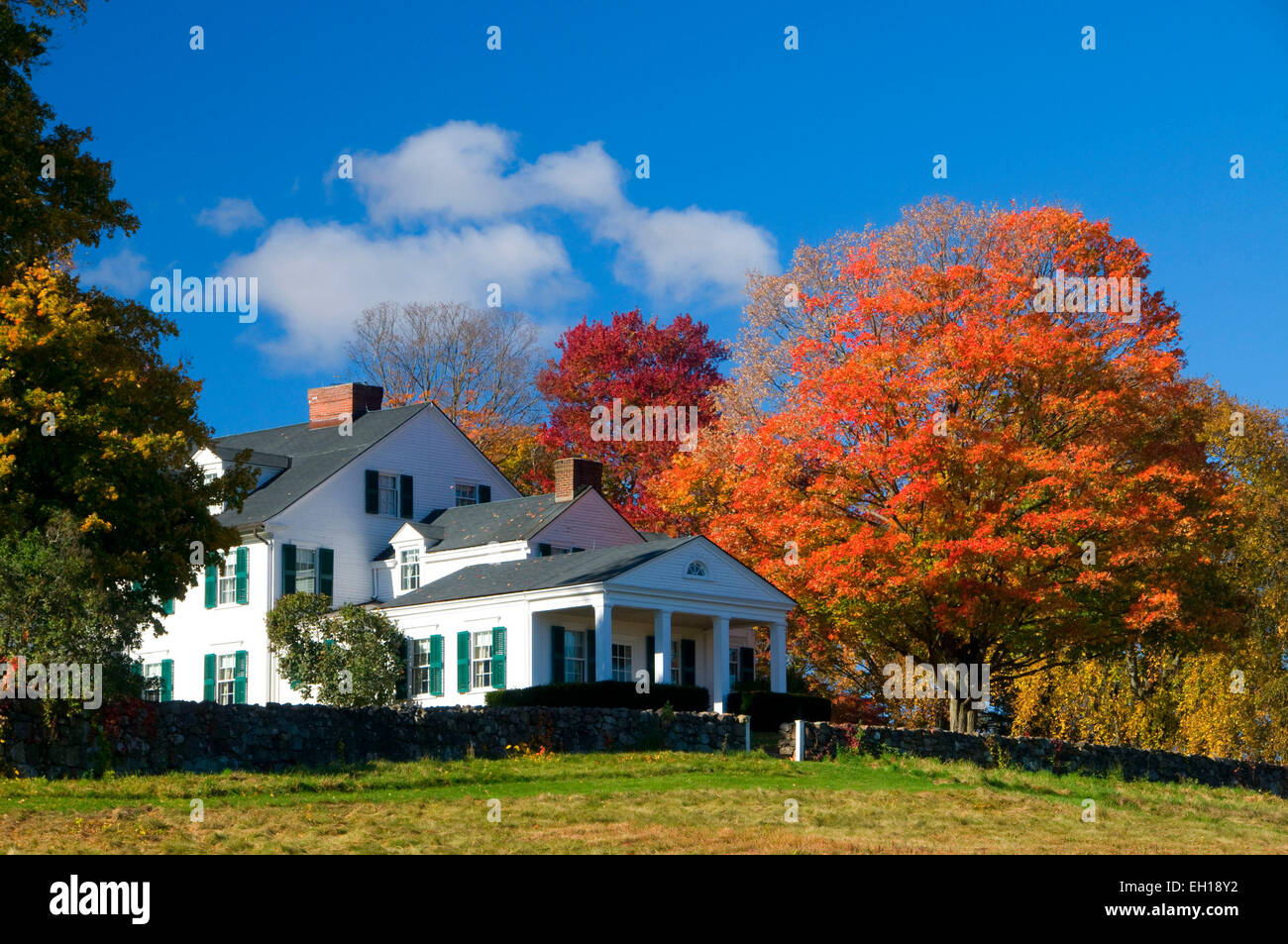 Pope Riddle house, Hill-Stead Museum, Farmington, Connecticut Stock ...