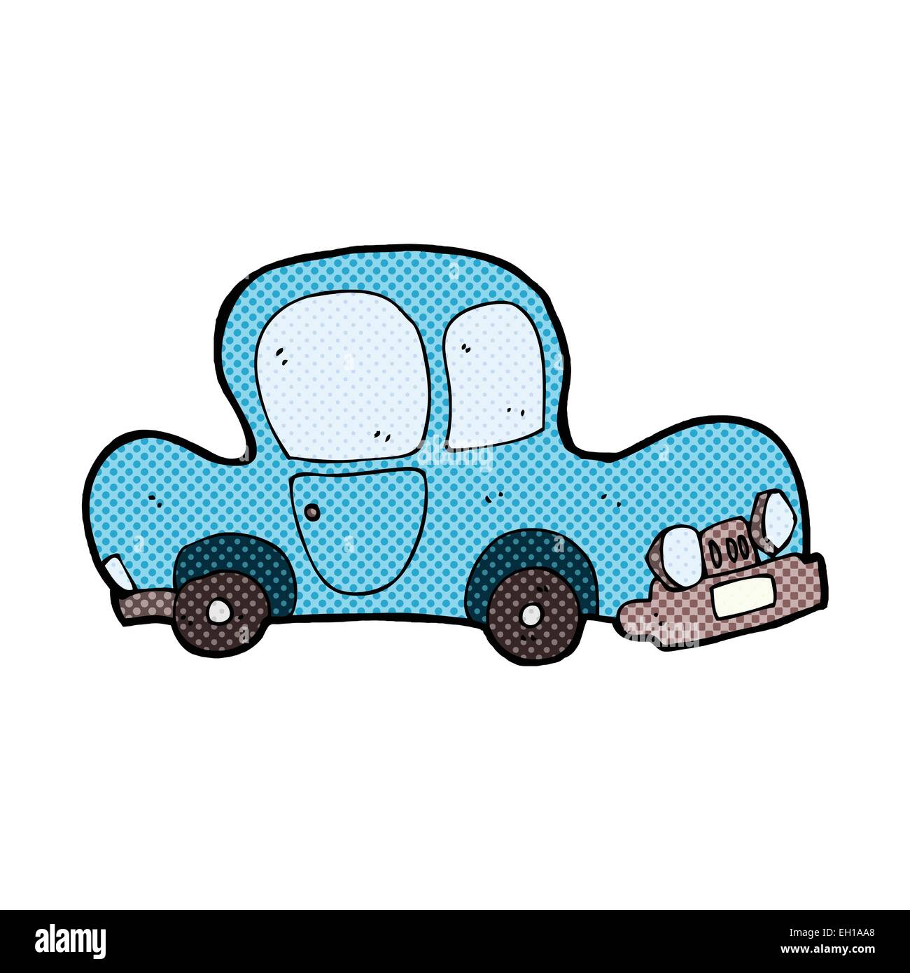 retro comic book style cartoon car Stock Vector Image & Art - Alamy