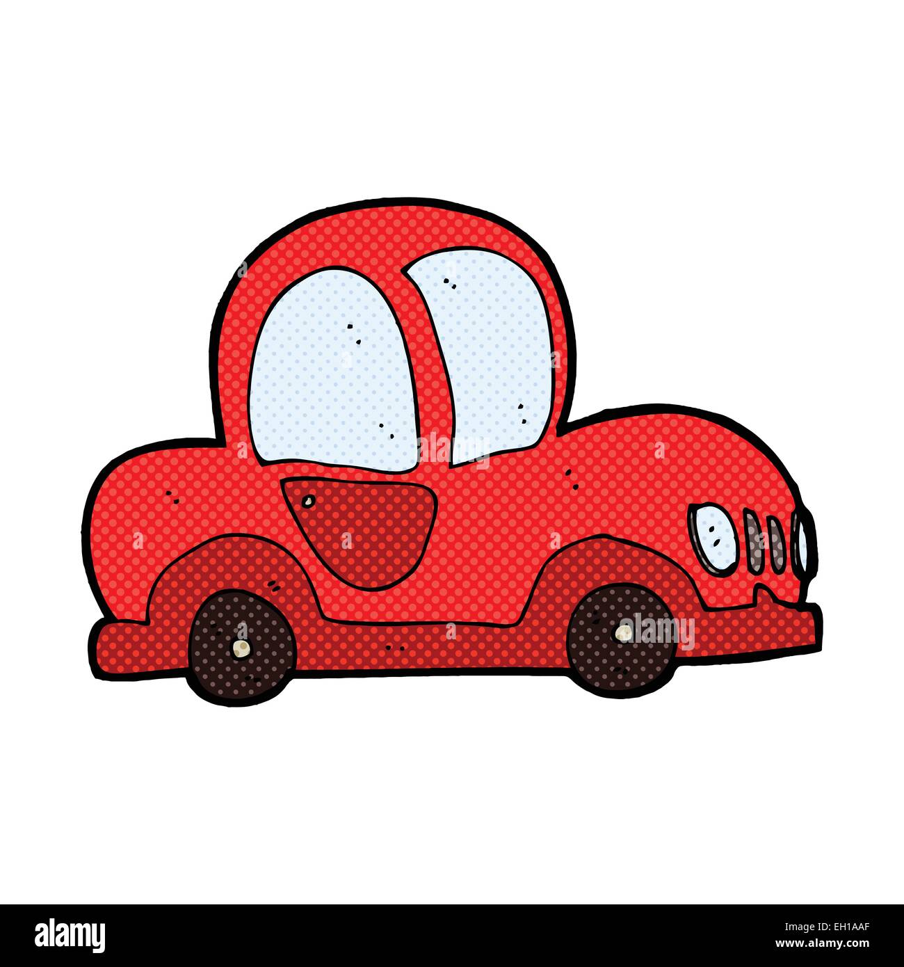 retro comic book style cartoon car Stock Vector Image & Art - Alamy