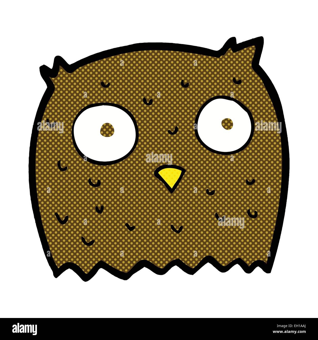 retro comic book style cartoon owl Stock Vector Image & Art - Alamy
