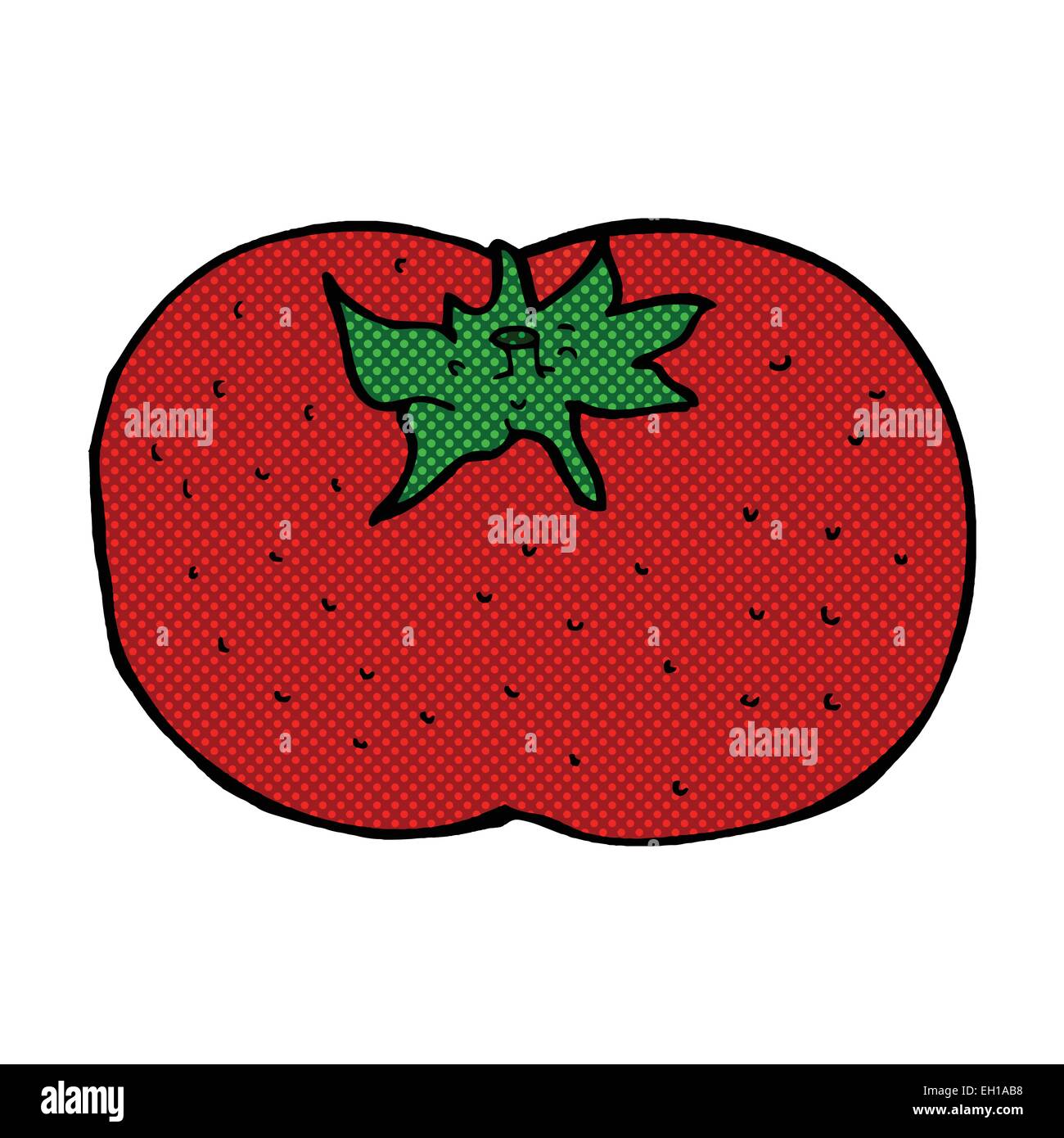 retro comic book style cartoon tomato Stock Vector Image & Art - Alamy