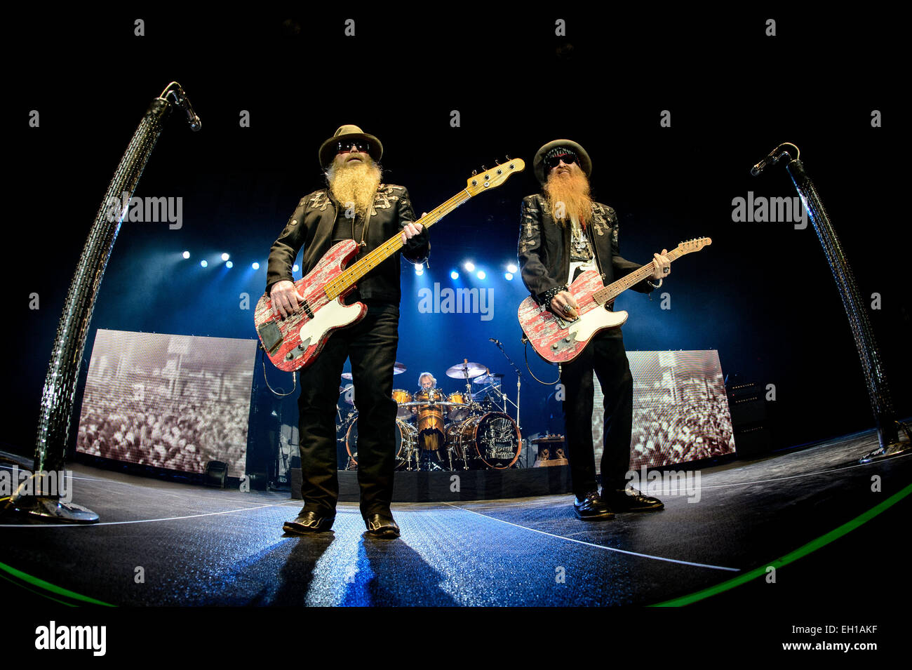Zz top members dusty hill hi-res stock photography and images - Alamy