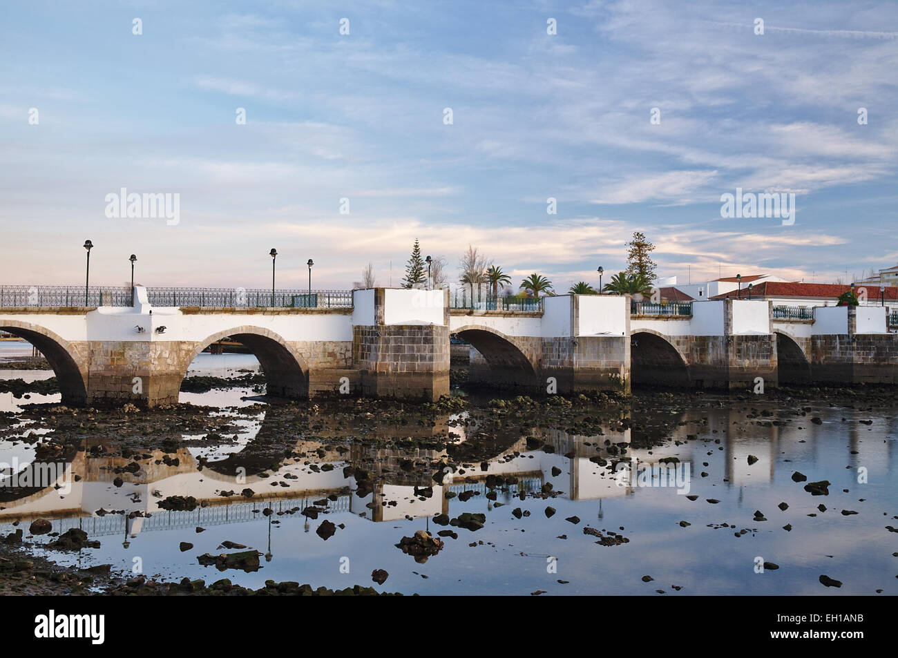 Tavira bridge hi-res stock photography and images - Alamy