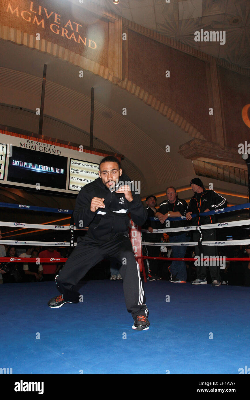 Las Vegas, Nevada, USA. 4th Mar, 2015. Interim WBA Welterweight ...