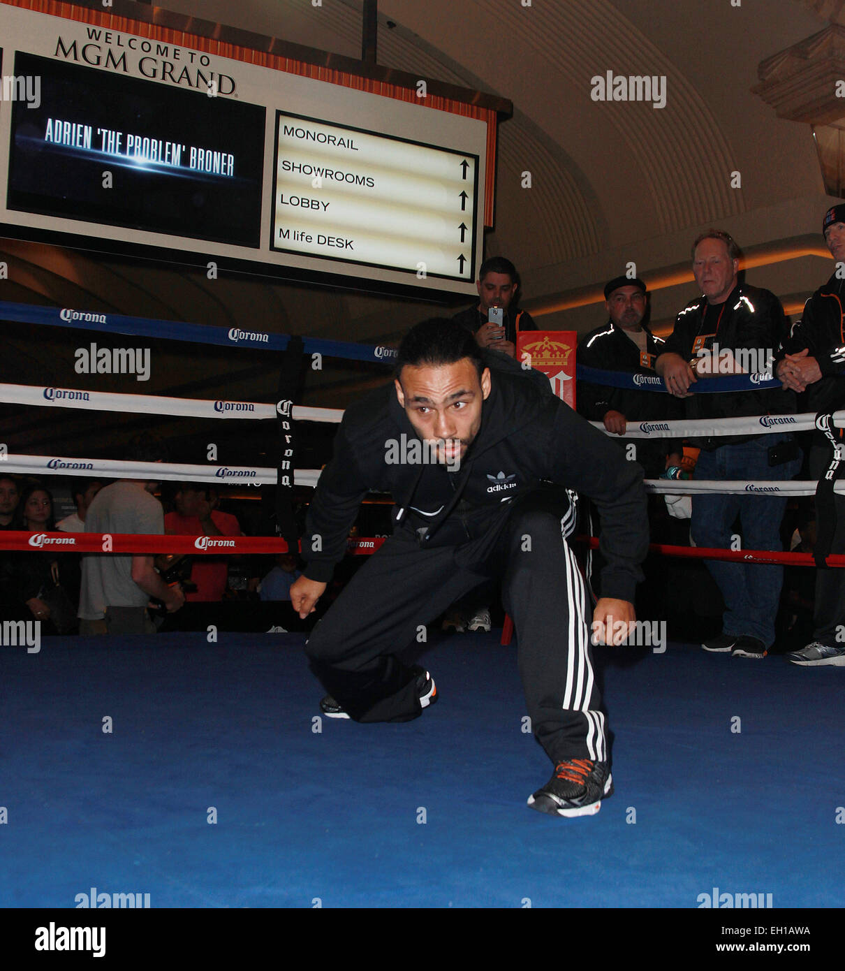 Las Vegas, Nevada, USA. 4th Mar, 2015. Interim WBA Welterweight ...