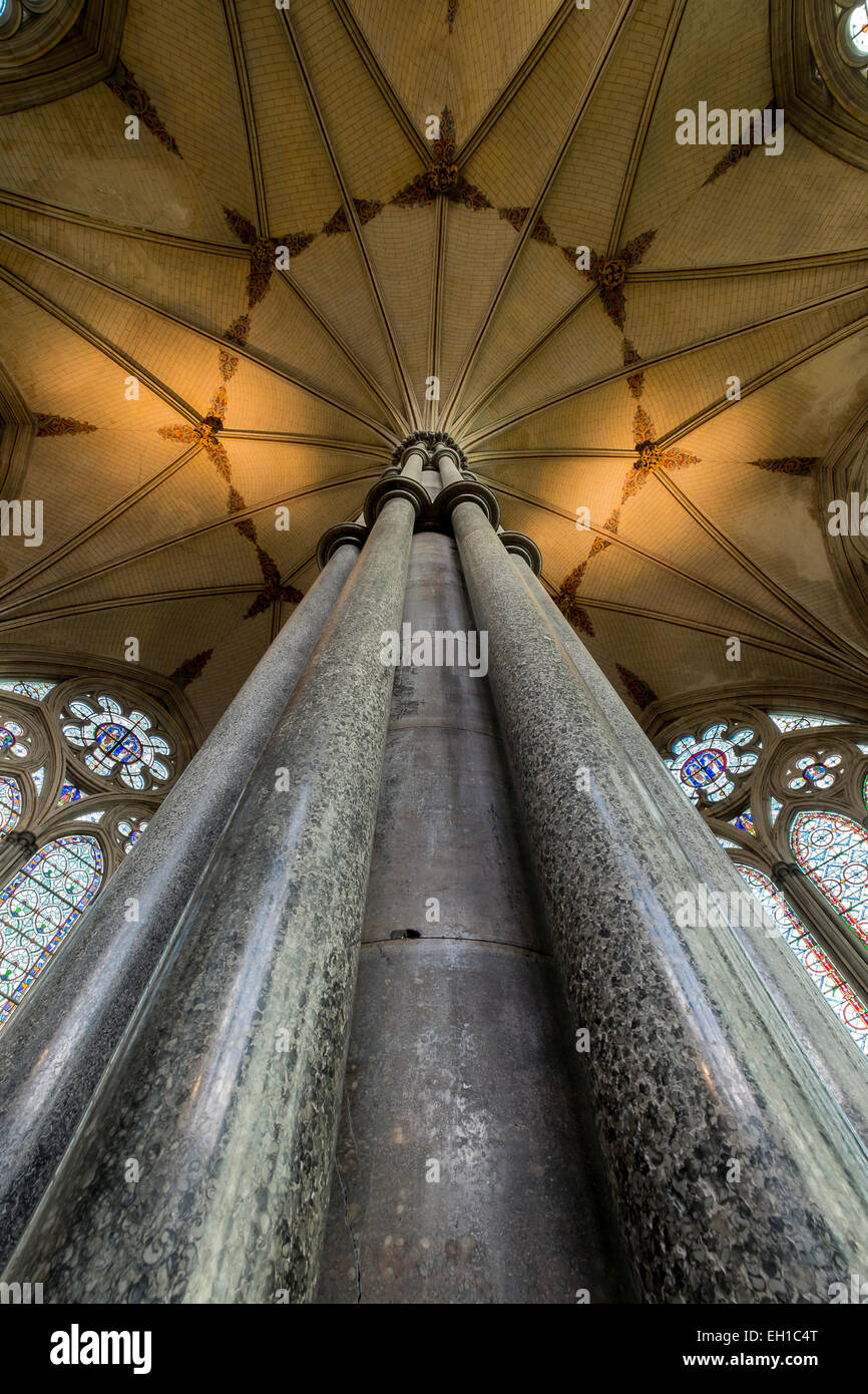 Salisbury cathedral chapter house hi-res stock photography and images ...