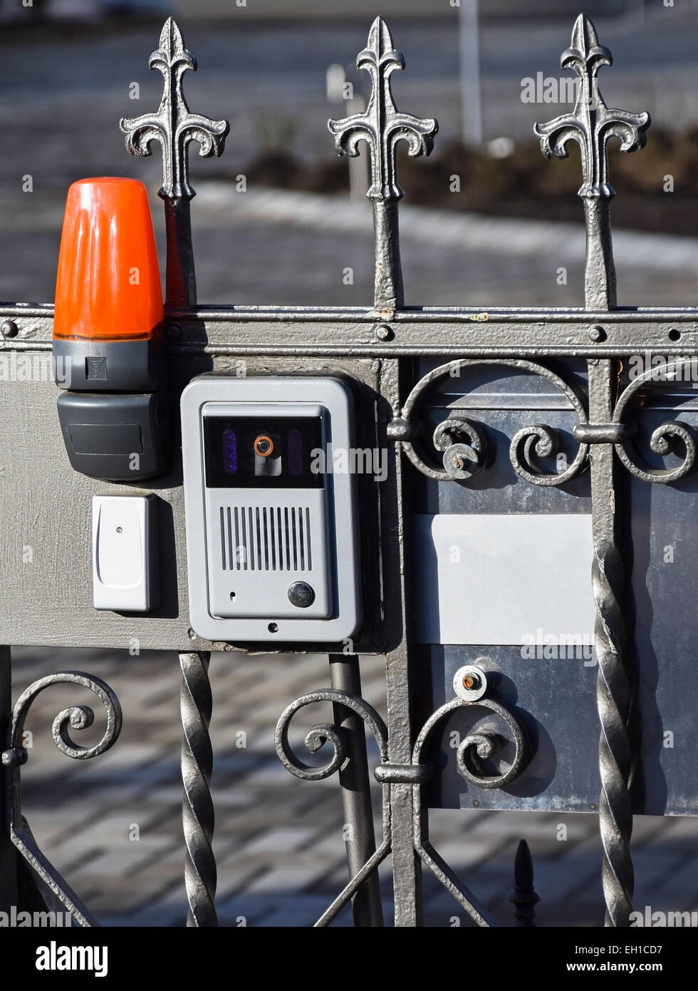 Security gate house hi-res stock photography and images - Alamy