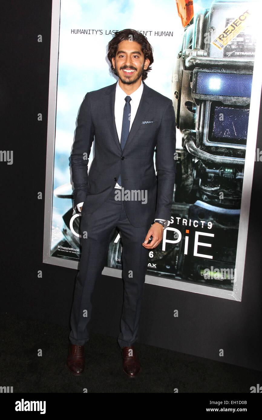 Dev patel chappie hi-res stock photography and images - Alamy