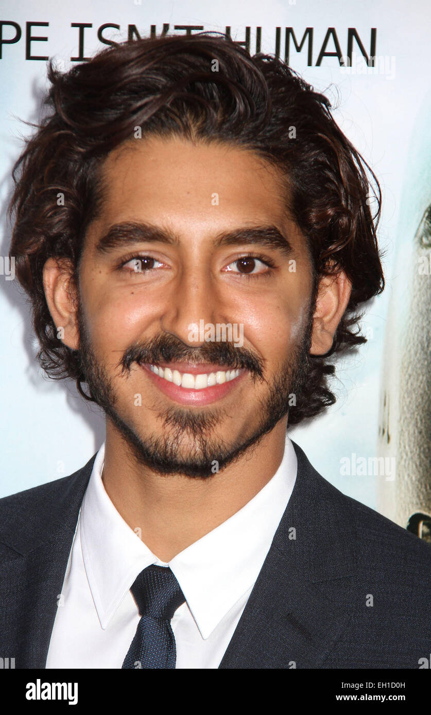 Dev patel headshot 2015 hi-res stock photography and images - Alamy