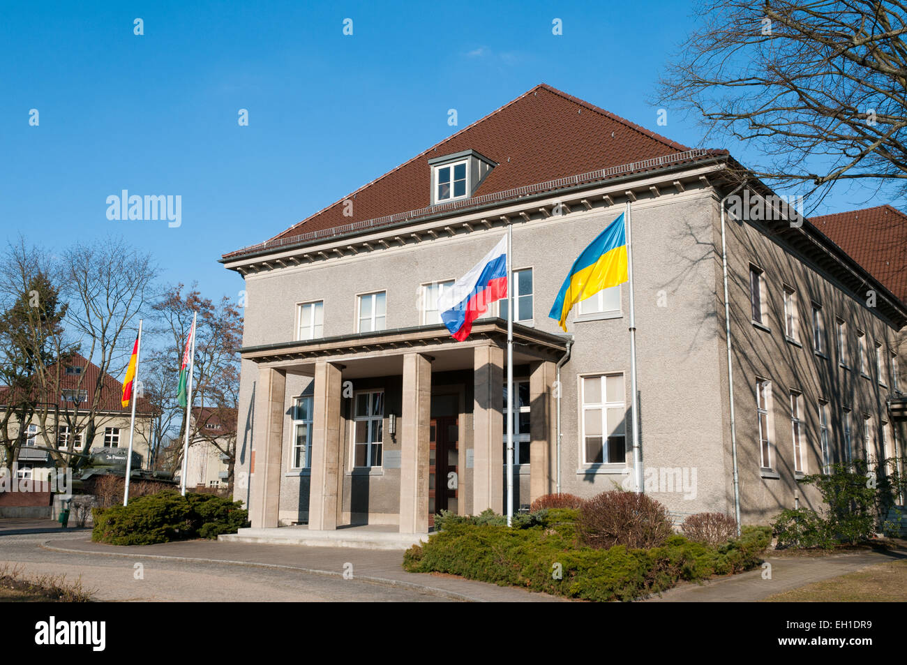 Berlin Karlshorst German Russian museum, building where Germany signed ...