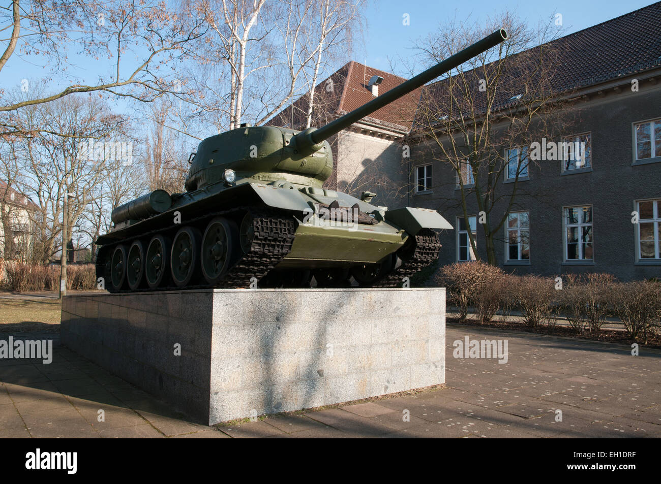 Berlin Karlshorst German Russian museum, building where Germany signed ...