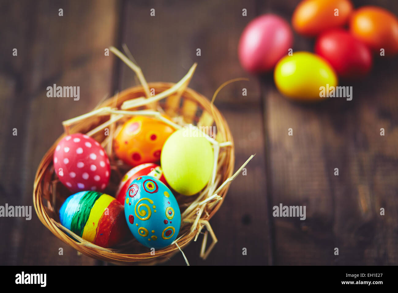 Patterned eggs hi-res stock photography and images - Alamy