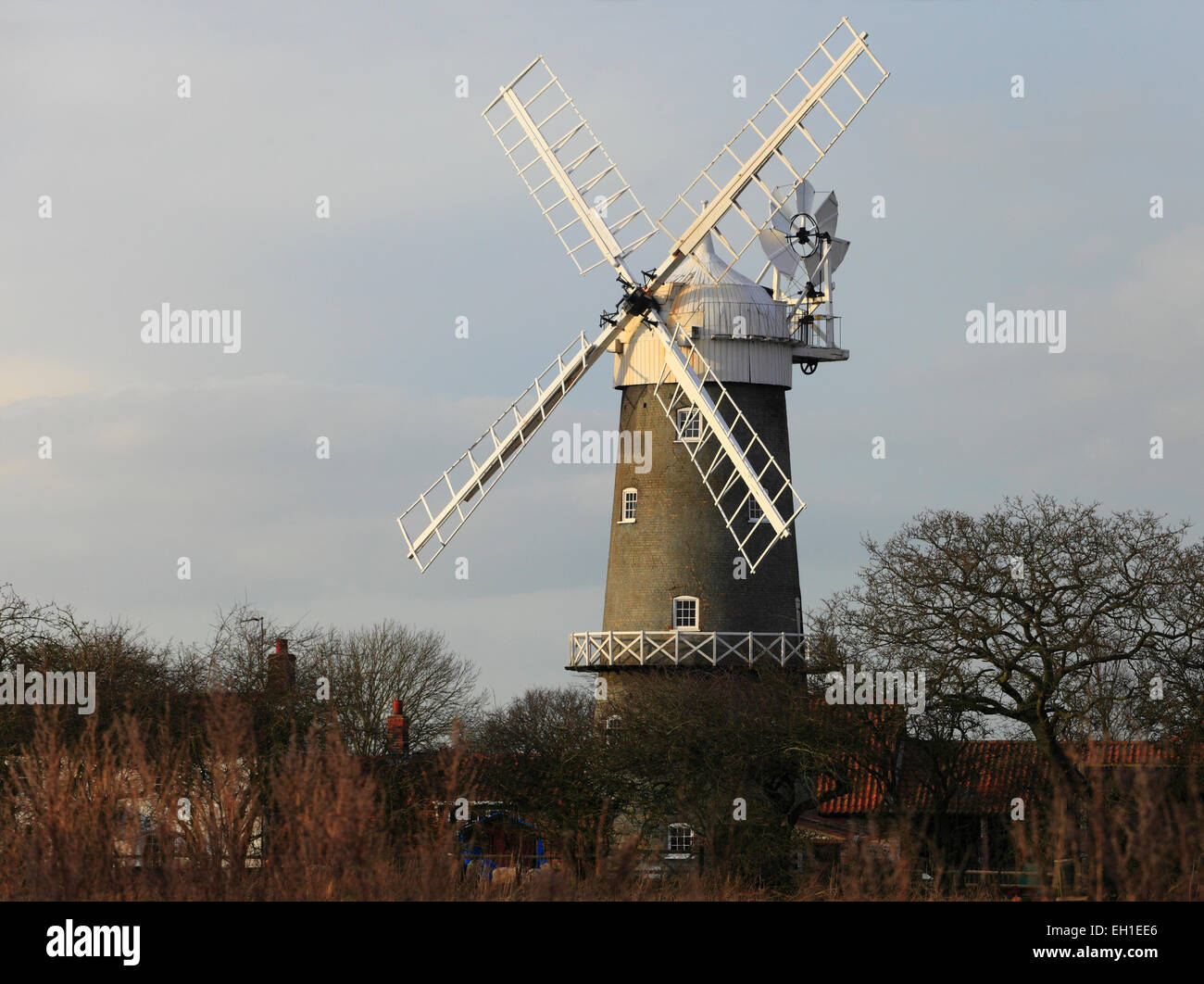 Bircham windmill in Norfolk, England Stock Photo - Alamy