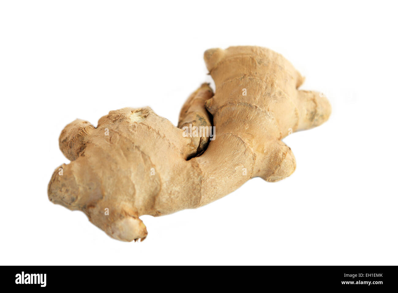Ginger on white background Stock Photo - Alamy