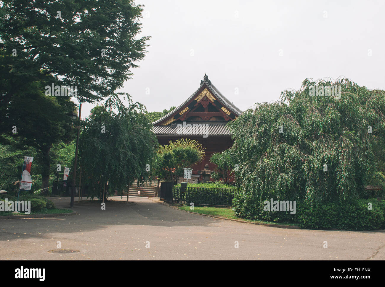 Temple surrounded by nature in Japan Stock Photo - Alamy