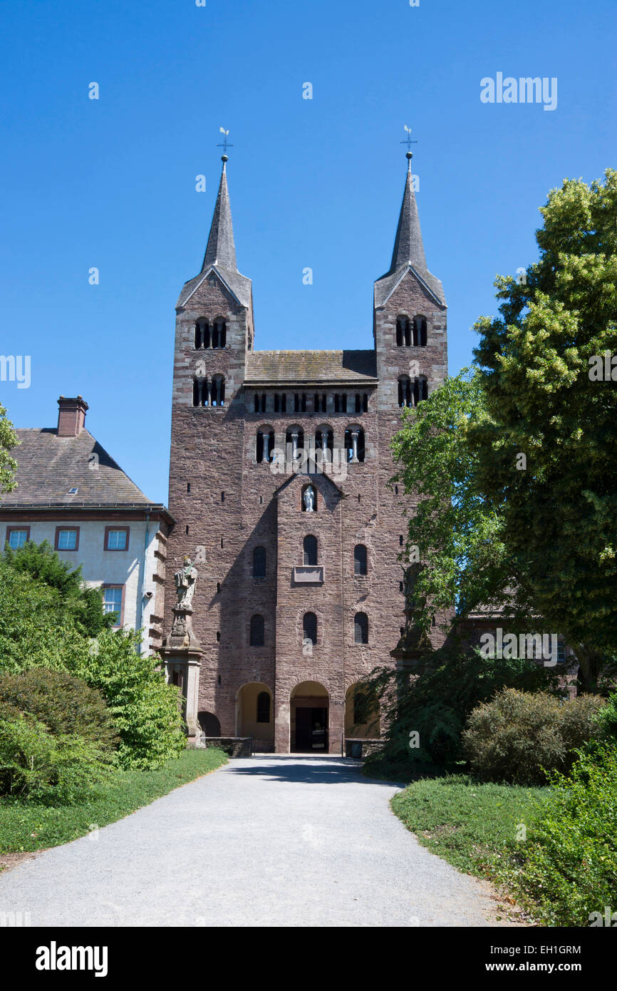 pfarrkirche st. stephanus and vitus church, kloster schloss corvey ...