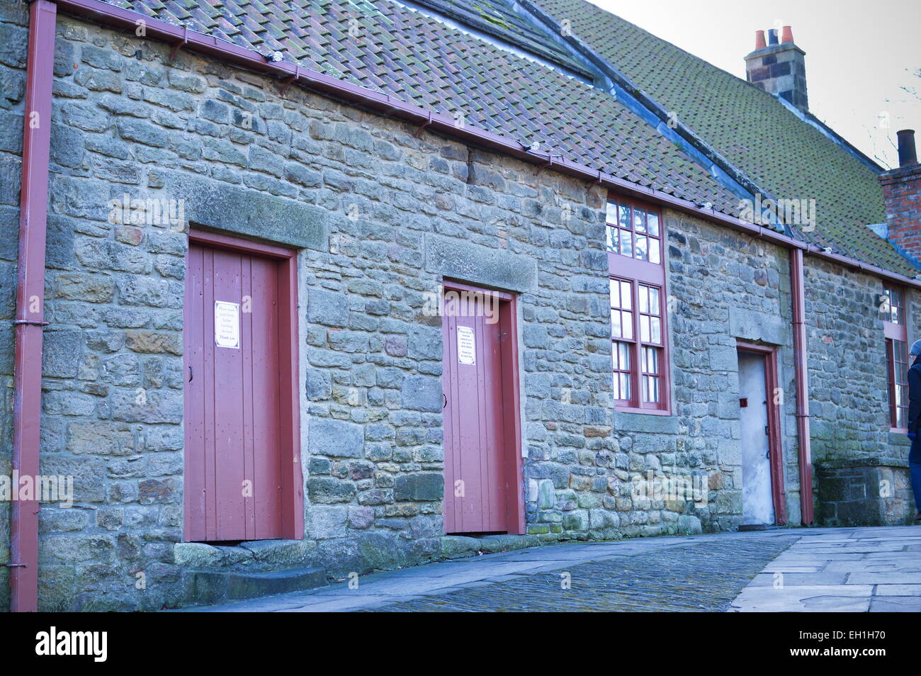 Farmhouse at Pockerley in Beamish Museum, Co. Durham Stock Photo - Alamy