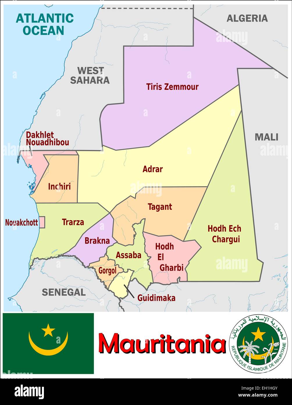 Mauritania Aerial High Resolution Stock Photography and Images - Alamy