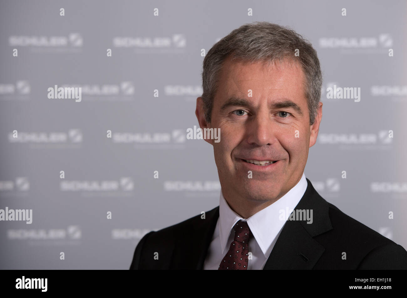 Stuttgart, Germany. 05th Mar, 2015. The CEO of Schuler AG, Stefan ...