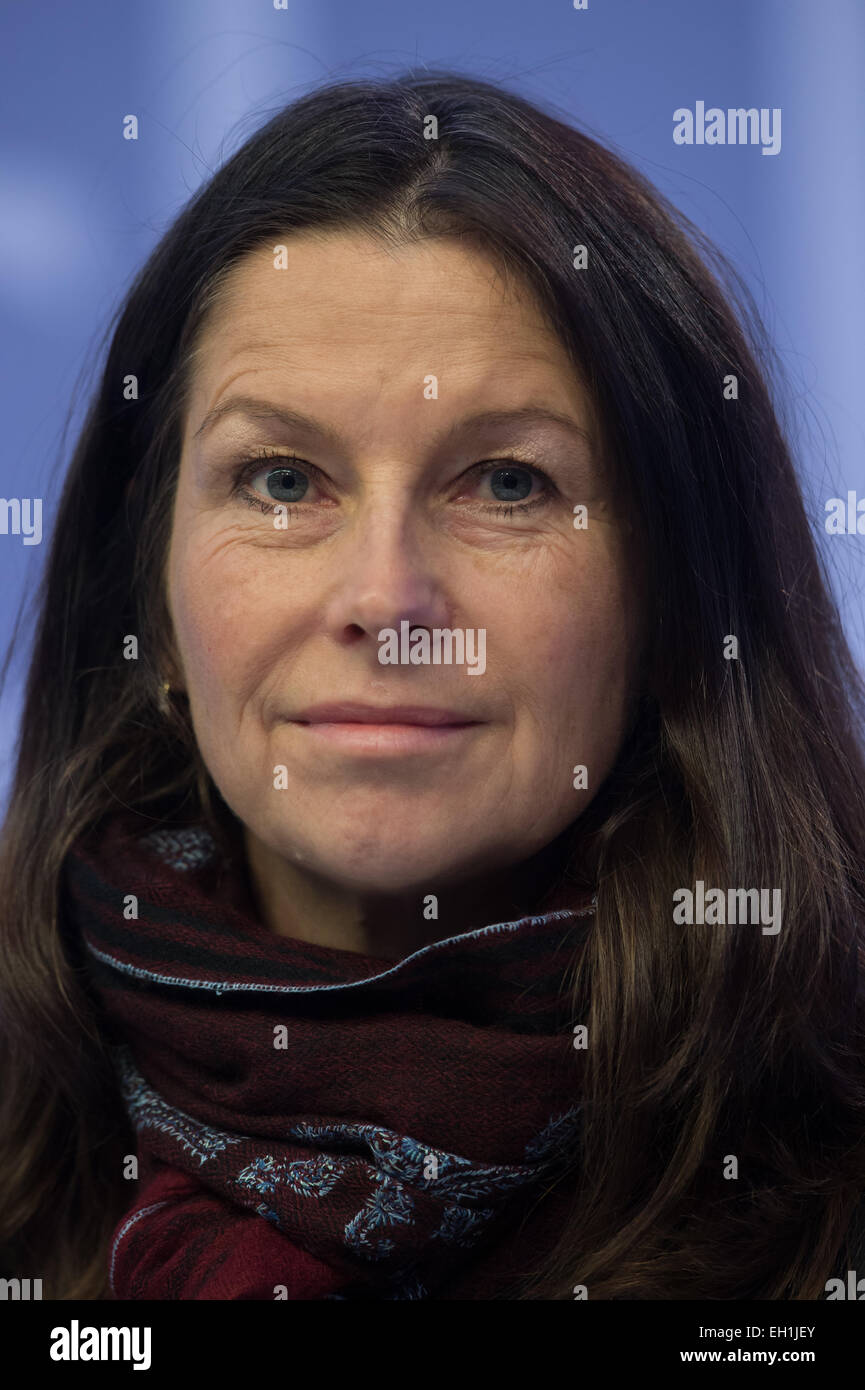 Unterfoehring, Germany. 05th Mar, 2015. Birgit Koenig (CEO of Allianz ...