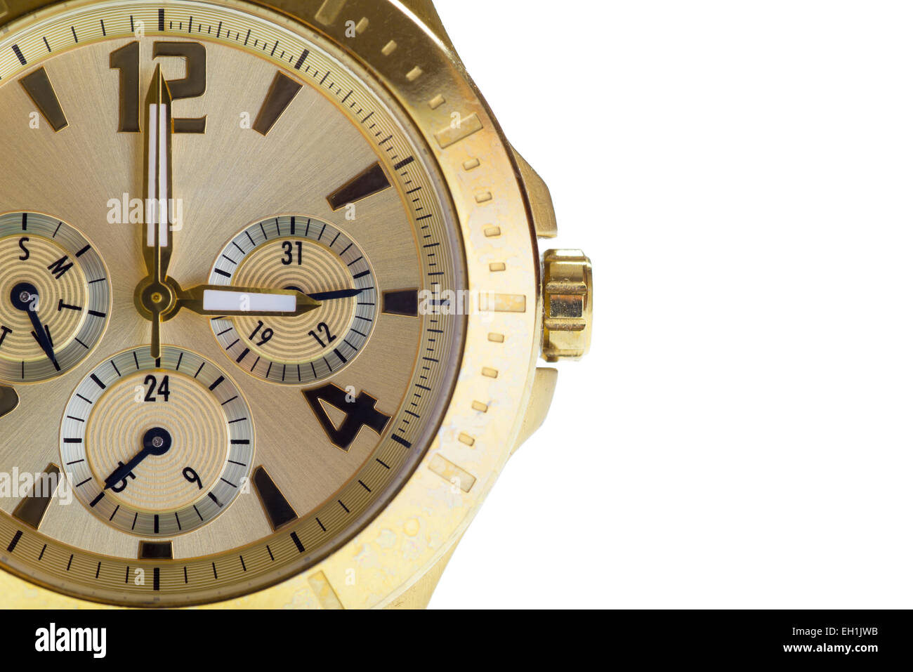 woman watch with white background. Close up photo Stock Photo - Alamy