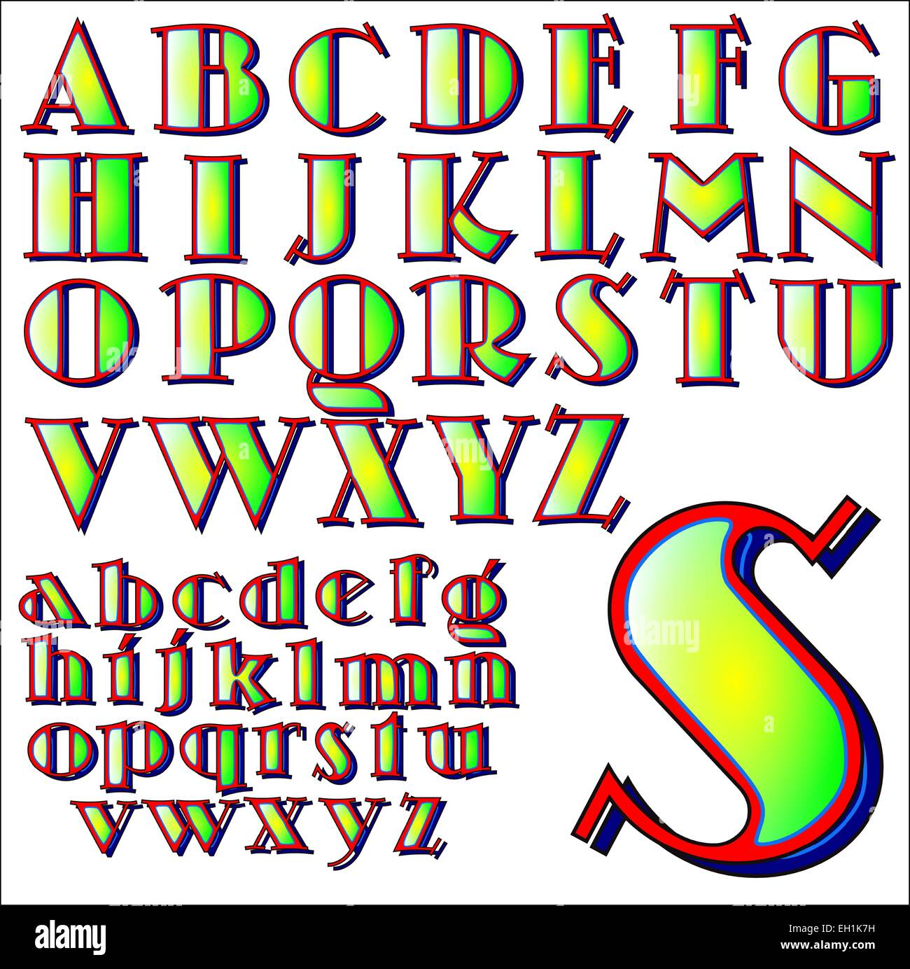 Design With Alphabet High Resolution Stock Photography and Images - Alamy