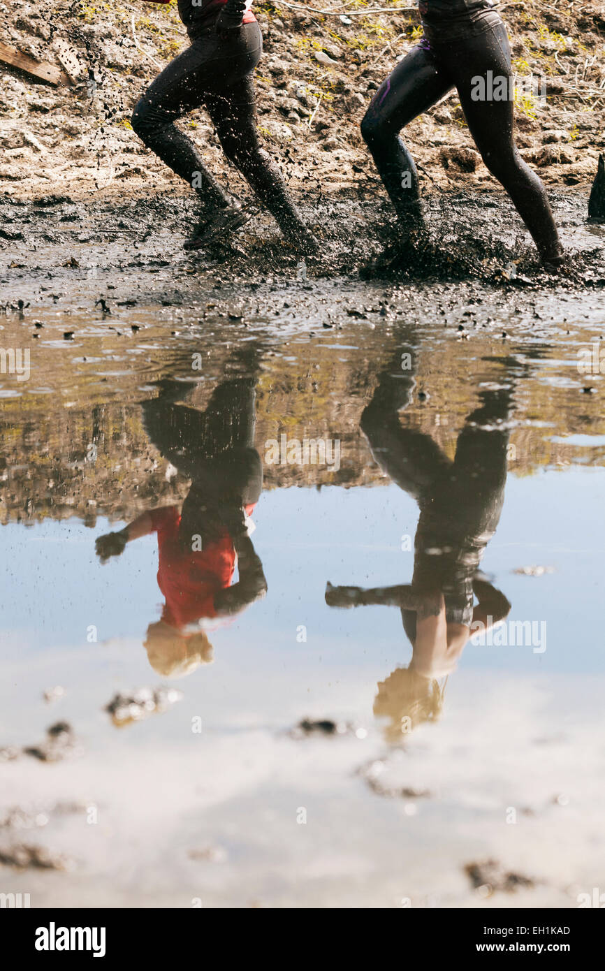 Puddle Running High Resolution Stock Photography and Images - Alamy