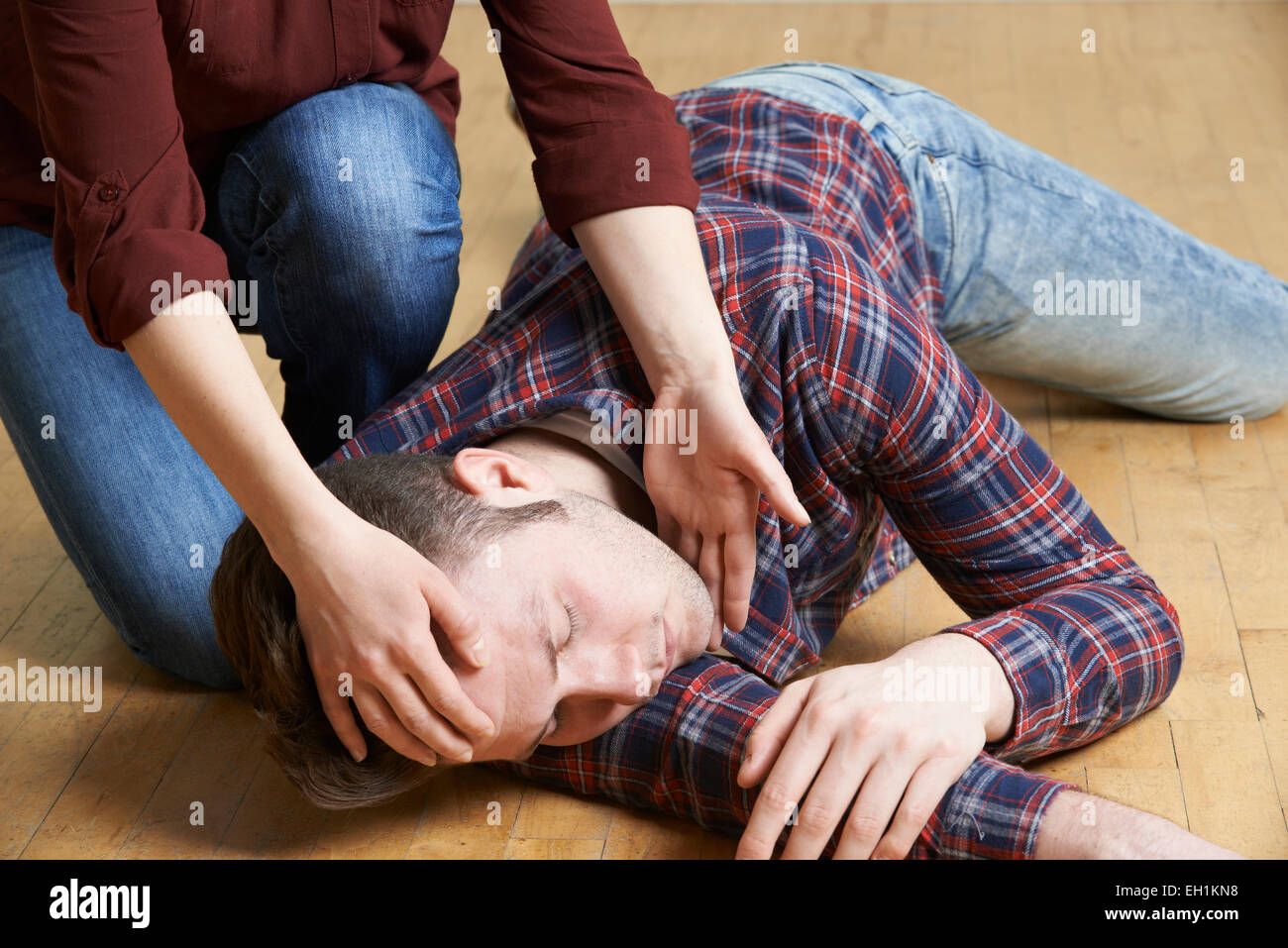 Recovery position hi-res stock photography and images - Alamy