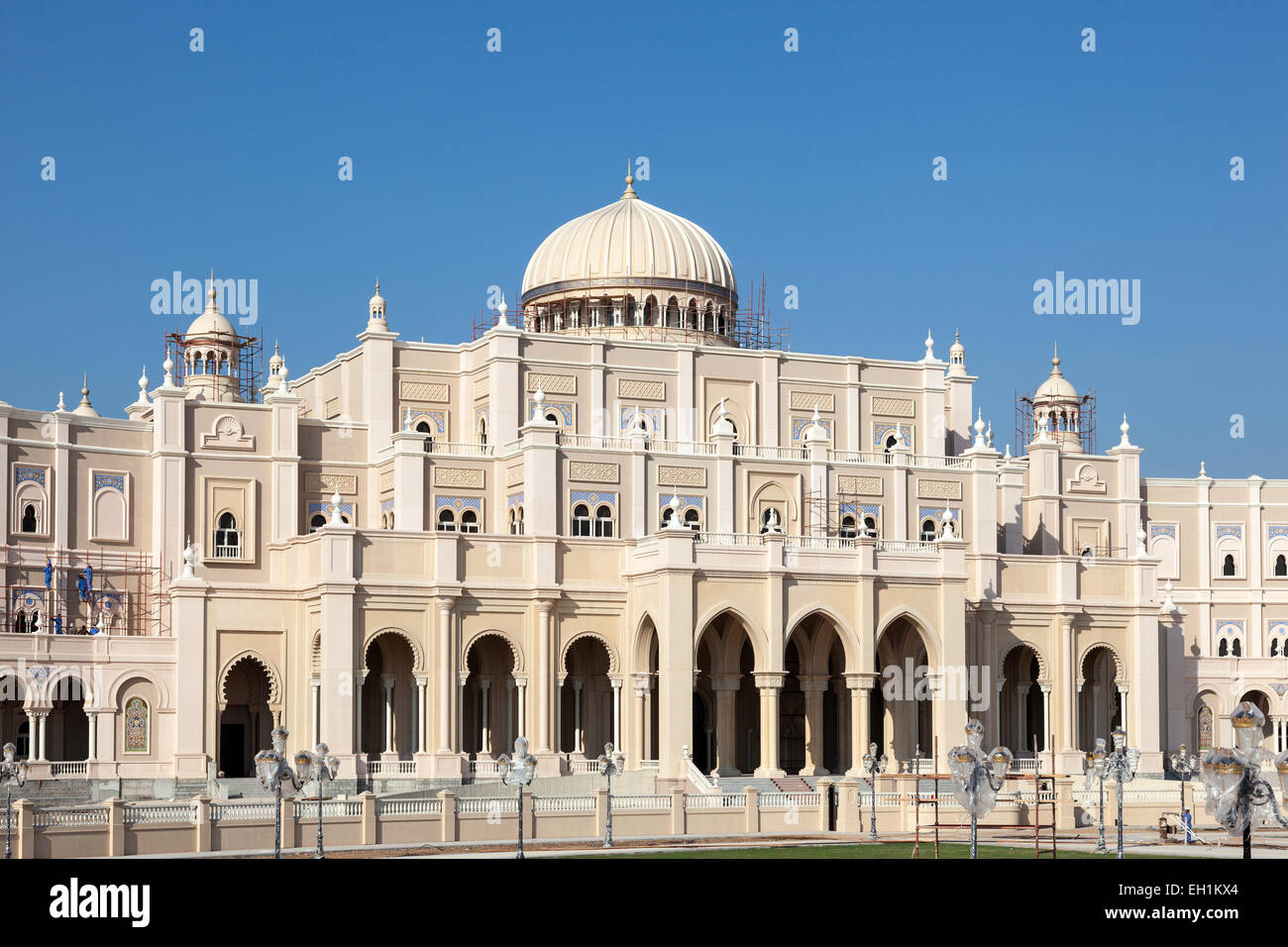 New Government building in Sharjah City, United Arab Emirates Stock ...