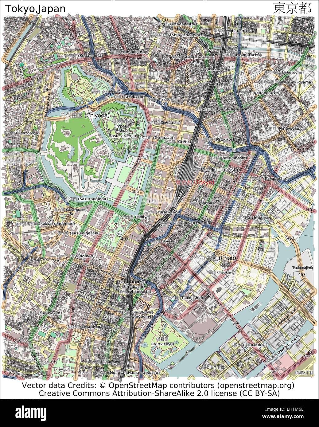 Tokyo village Stock Vector Images - Alamy