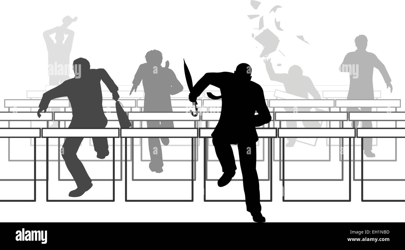 Hurdle race Stock Vector Images - Alamy