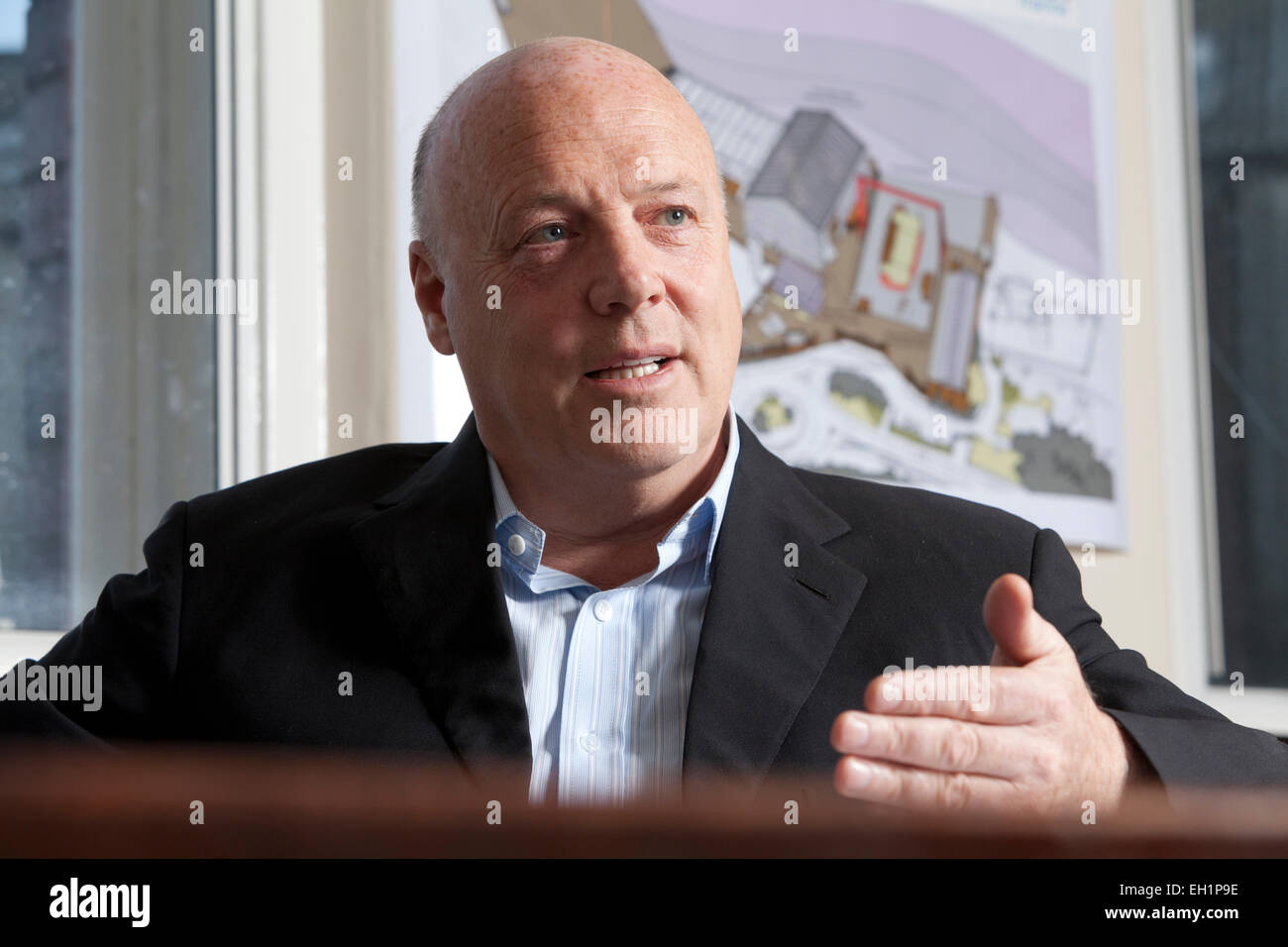 Jim McColl, Scottish businessman and entrepreneur, and new owner of ...
