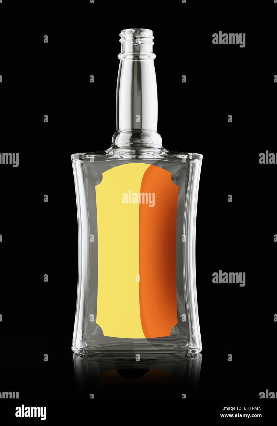 Empty rum bottle hi-res stock photography and images - Alamy