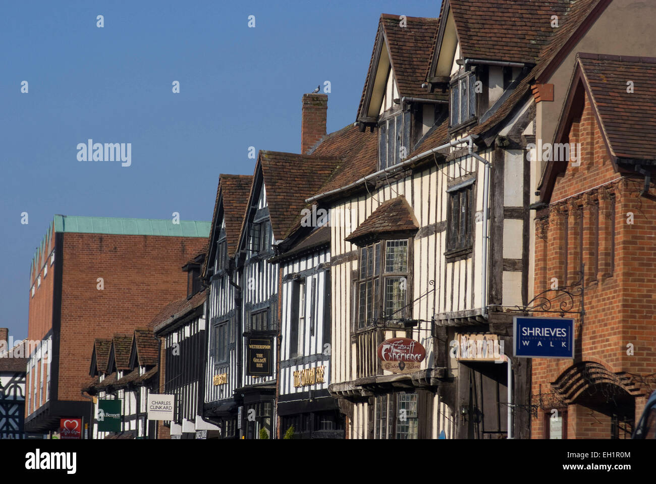 Timber Framed Shop Fronts High Resolution Stock Photography and Images ...