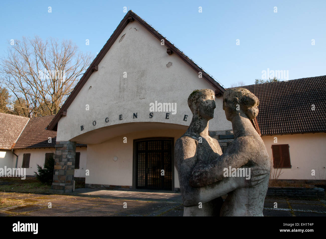 Former villa of Joseph Goebbels at Lake Bogensee, Brandenburg, Germany ...