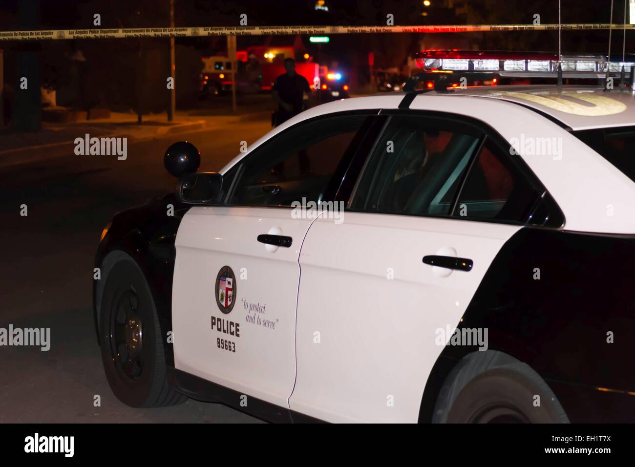Los angeles police car hi-res stock photography and images - Alamy