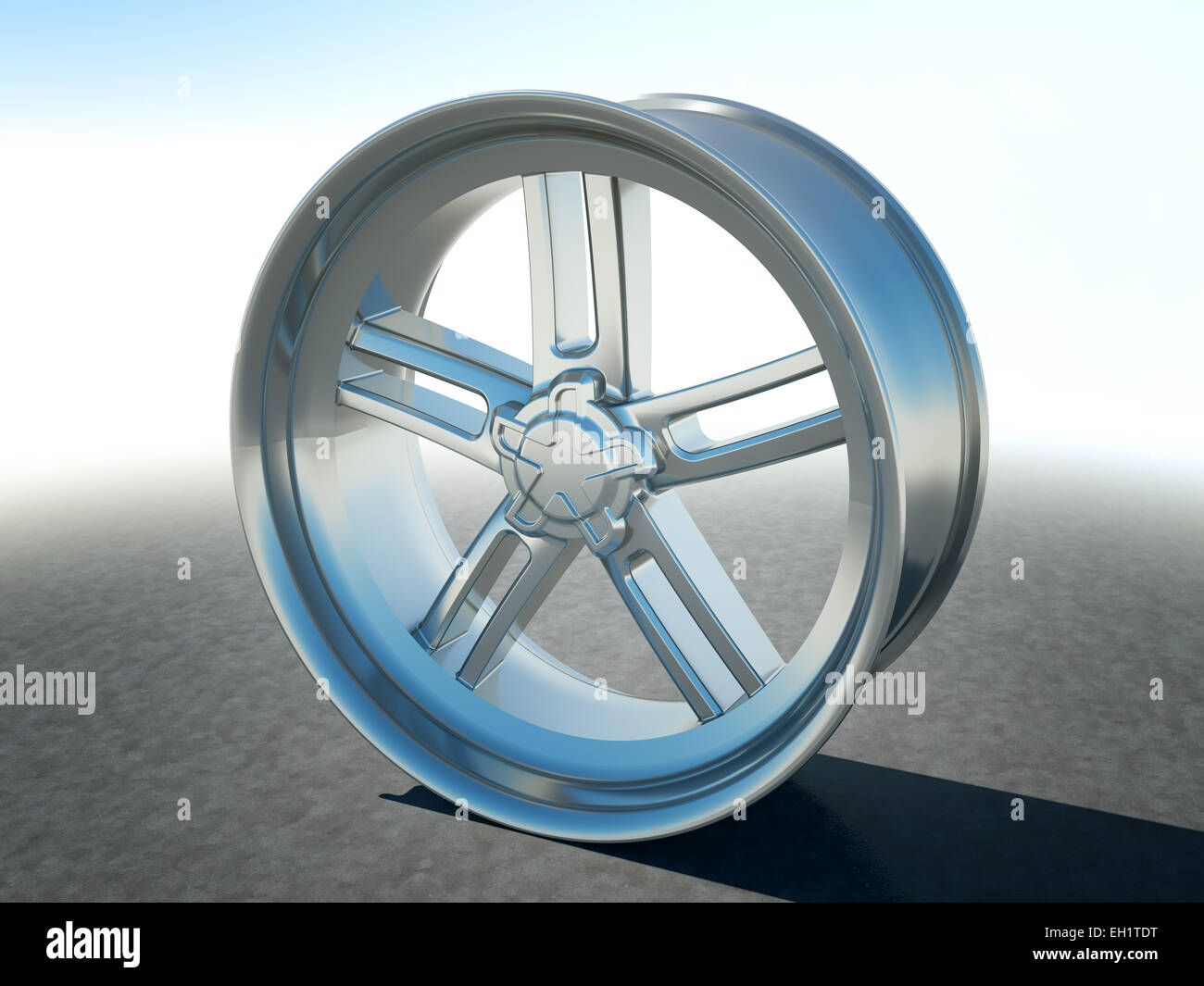 Silver alloy wheel hi-res stock photography and images - Alamy