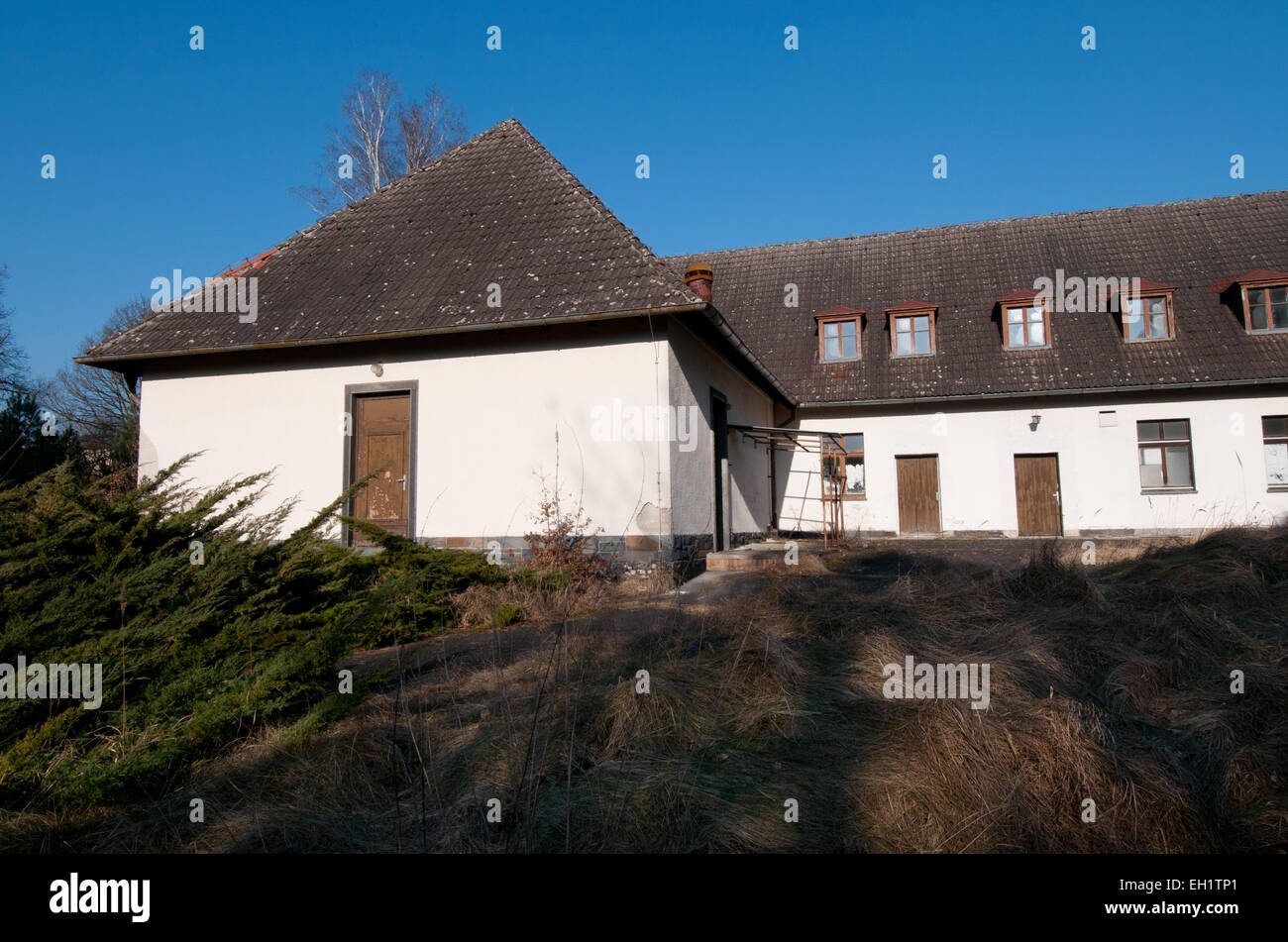 Former villa of Joseph Goebbels at Lake Bogensee, Brandenburg, Germany ...