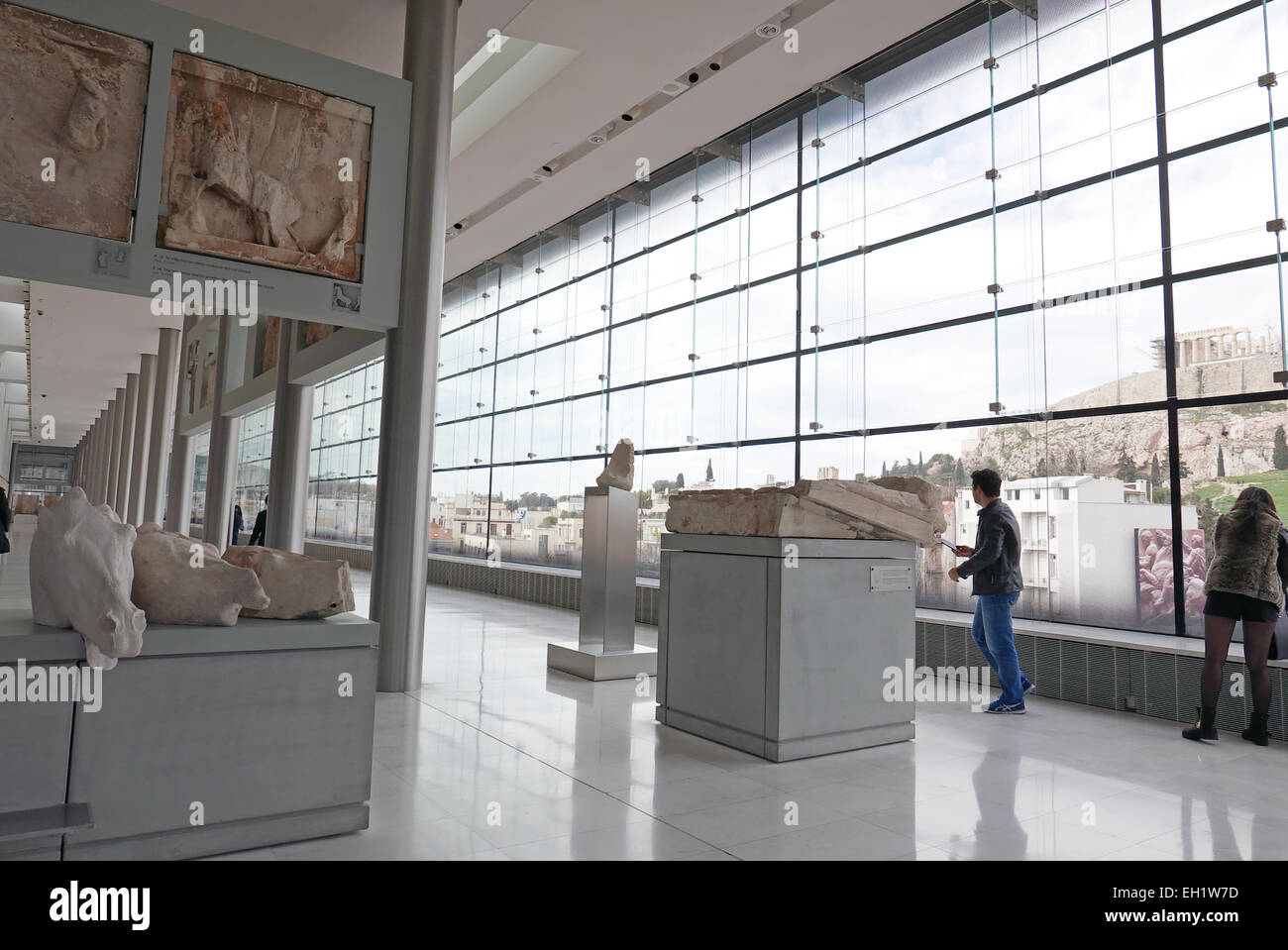 greece athens plaka the new acropolis museum the parthenon gallery ...