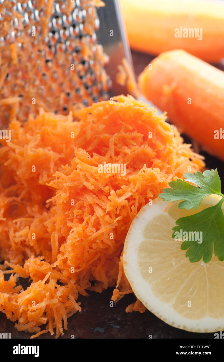 Grated Carrot Stock Photos & Grated Carrot Stock Images - Alamy