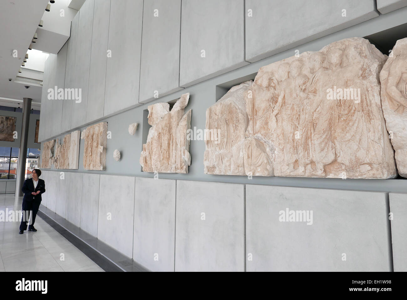 greece athens plaka the new acropolis museum the parthenon gallery ...