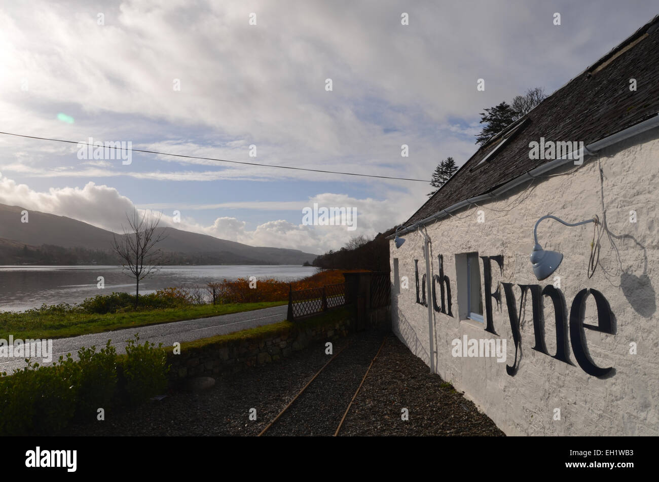loch fyne; seafood; restaurant; scotland; original; building; fish ...