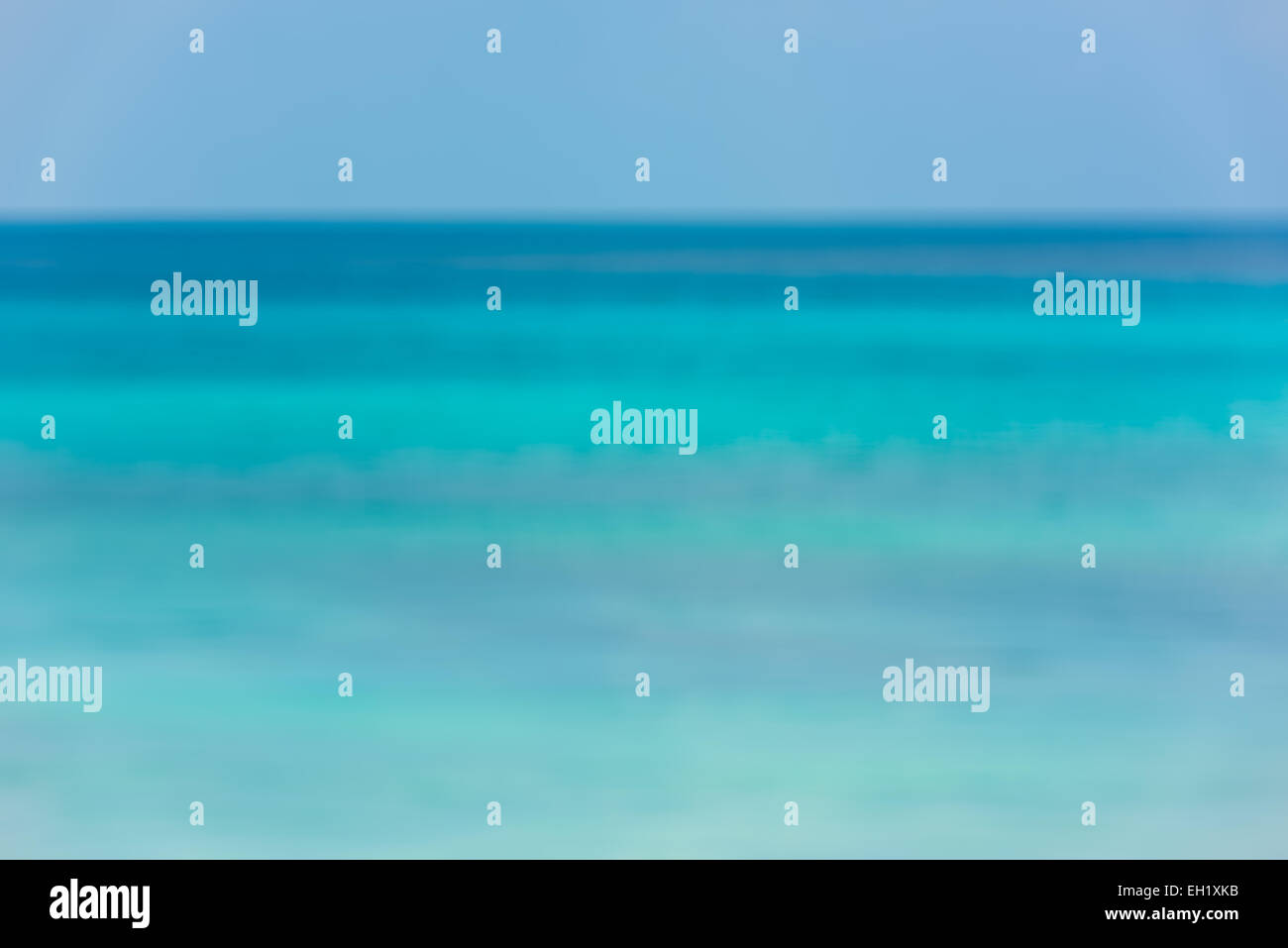 Blur background of ocean, view from the water. Defocused shot Stock ...