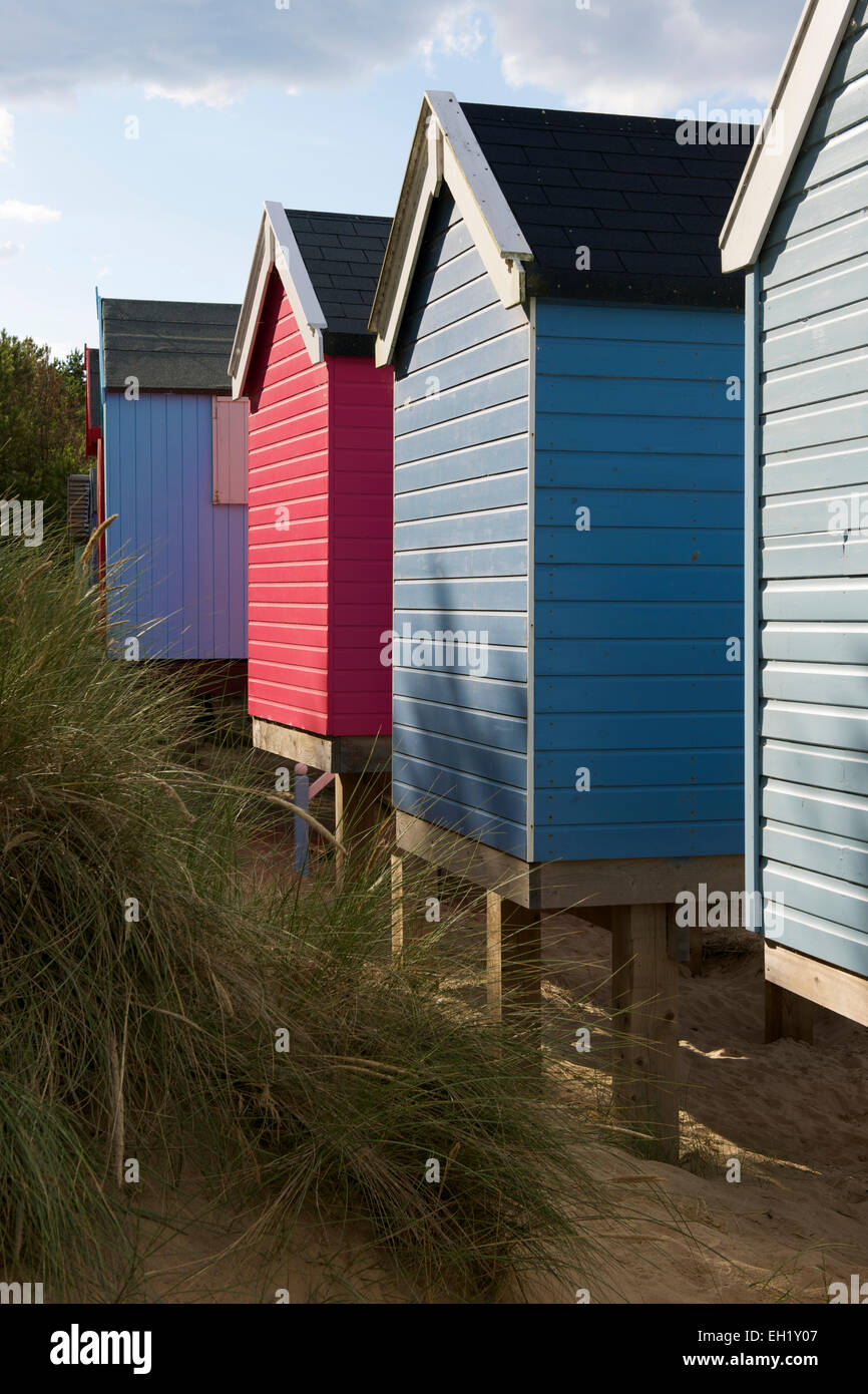 Beach hut at the seaside Stock Photo - Alamy