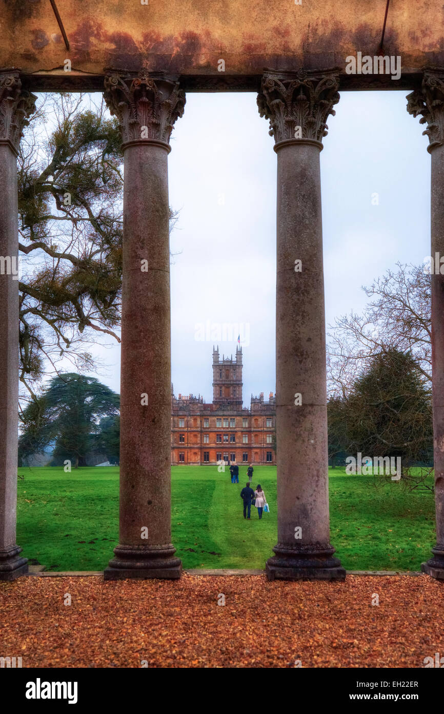 Highclere Castle, Hampshire, England, United Kingdom Stock Photo - Alamy