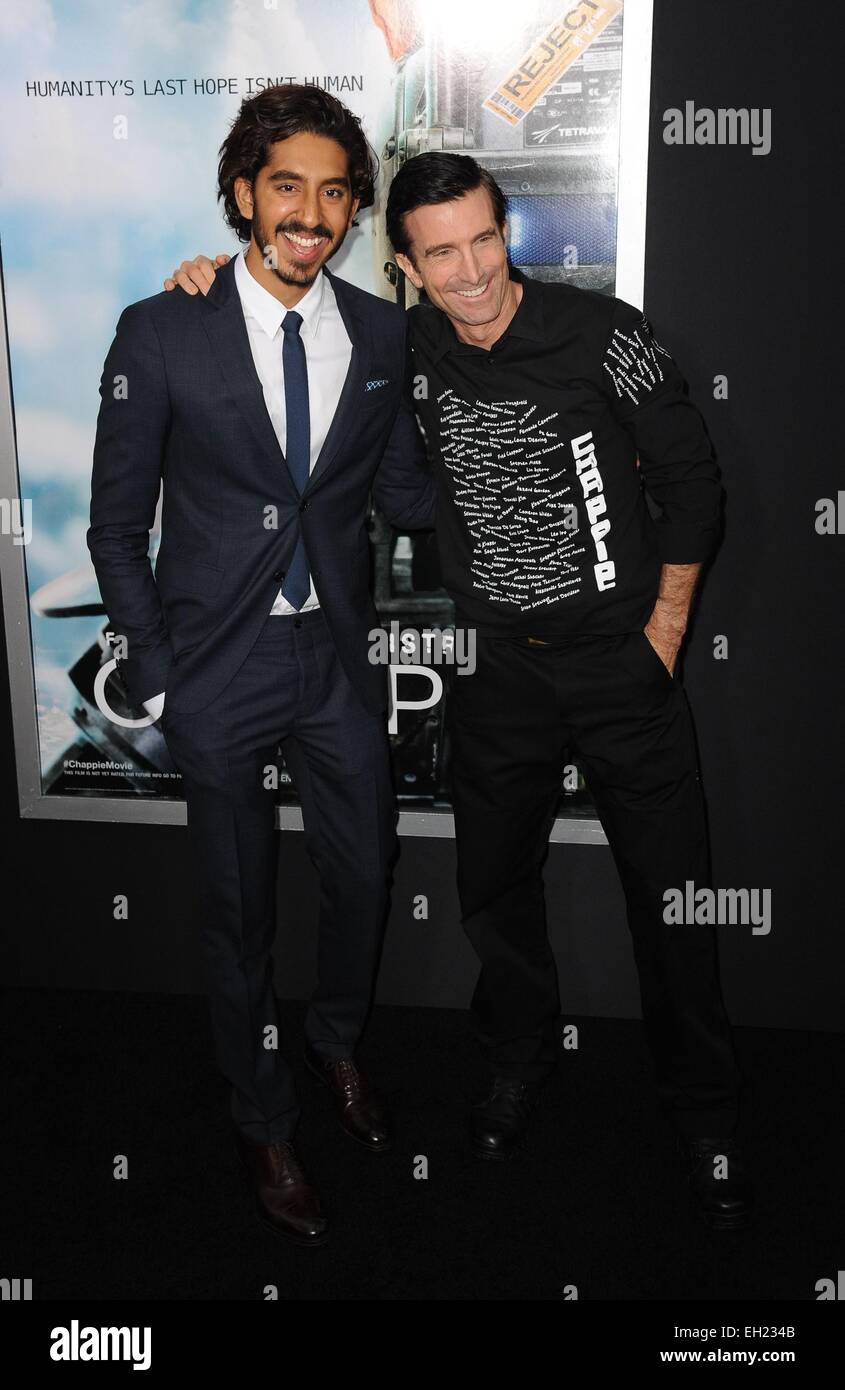 New York, USA. 04th Mar, 2015. Dev Patel, Sharlton Copley at arrivals ...